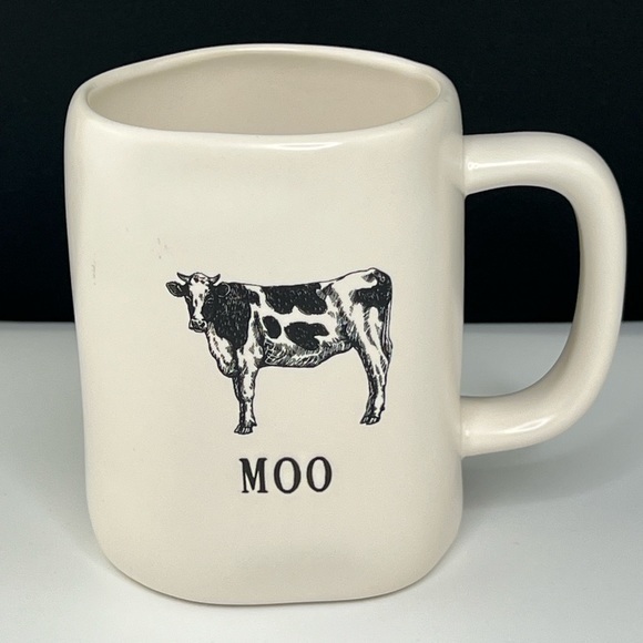 Rae Dunn | Dining | Rae Dunn Moo Cow Ceramic Mug Nwt | Poshmark